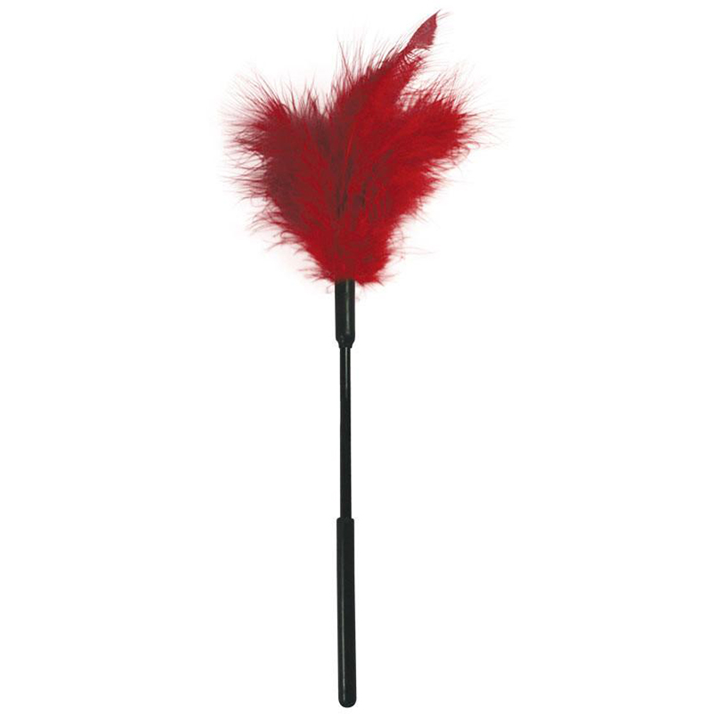 SS S&M Feather Tickler Red – Adult Store
