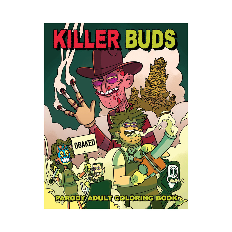 Killer Buds Coloring Book – Adult Store